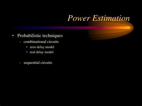 Ppt Low Power Processor Design Powerpoint Presentation Free Download Id5885063