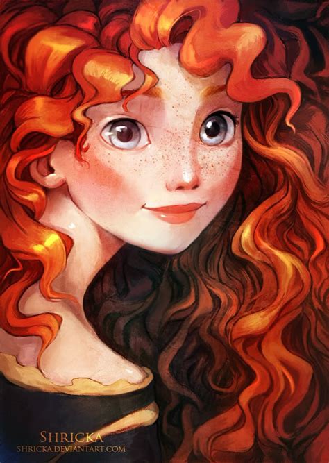 Merida By Shricka On Deviantart Disney Fan Art Disney Artwork