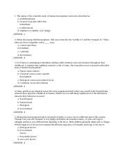 Pratice Questions For The Final Exam 1 Docx 1 The Nature Of The