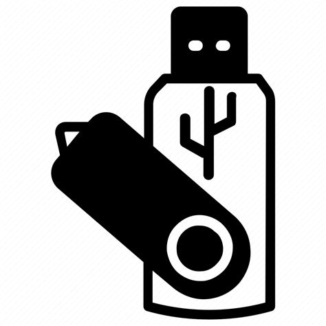 Usb Thumb Drive Memory Stick Flash Pen Icon Download On Iconfinder