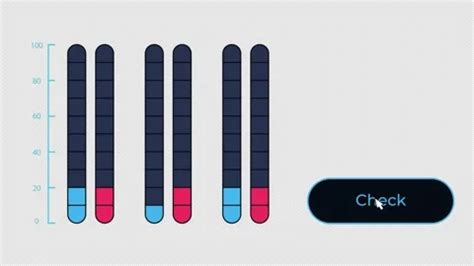 Animated Comparison Chart UI Element Stock Video Pond
