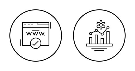 Domain And Bar Icon 33024199 Vector Art At Vecteezy