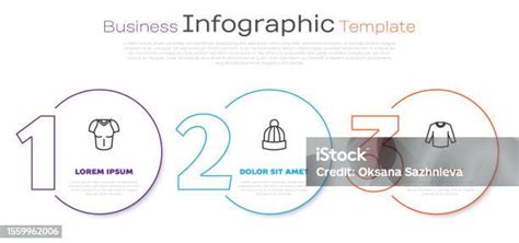 세트 라인 티셔츠 겨울 모자 및 스웨터 비즈니스 인포그래픽 템플릿입니다 벡터 T 셔츠에 대한 스톡 벡터 아트 및 기타 이미지 T 셔츠 개인 장식품 겨울 Istock