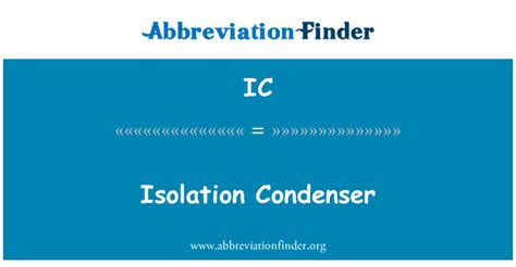 Ic 代表 隔离冷凝器 Isolation Condenser
