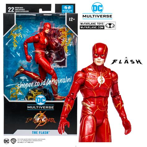 The Flash Mcfarlane Action Figure The Flash Comic Original Shopee Singapore