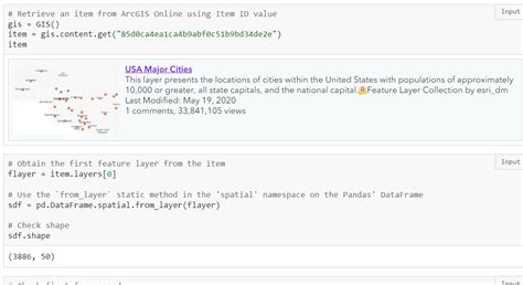 Api Python View Attribute Table Of A Webmap Layer Esri Community