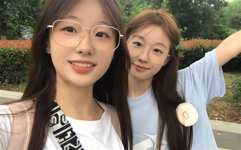 双胞胎的日常当妹妹去姐姐的大学玩 质谱怡 质谱怡 哔哩哔哩视频