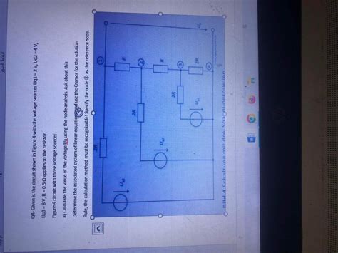 Solved Q Given Is The Circuit Shown In Figure With The Chegg Com