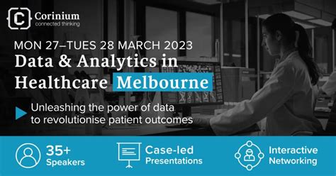 Data And Analytics In Healthcare Melbourne Agenda Gerardo Luis