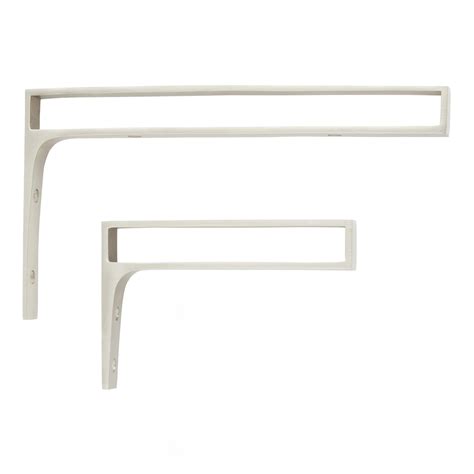 Signature Hardware Gehler Solid Brass Shelf Bracket Wayfair
