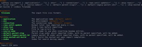 csv import documentação version 2 3 atom open source archival