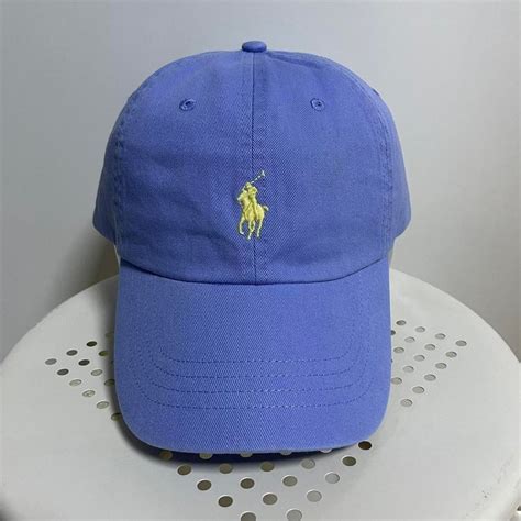 Polo 폴로 모자 볼캡 하늘색 레몬옐로우 세컨웨어헬로마켓