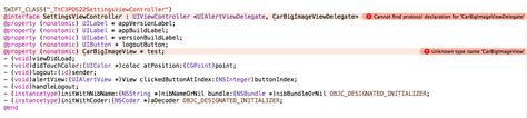 Ios Why Swift Cannot Find My Objective C Class In Productmodule Swift