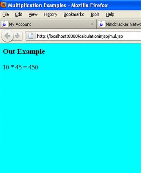 Performing Calculation In JSP