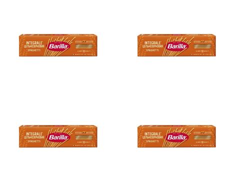 Barilla Макаронные изделия Spaghetti Integrale 450 г 4 шт купить с доставкой по выгодным