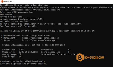 how to enable wsl windows subsystem for linux on windows 10
