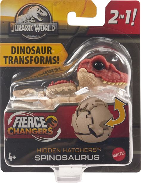 Jurassic World Egg To Spinosaurus Dinosaur Transforming Toy