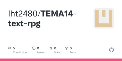 Github Lht2480tema14 Text Rpg