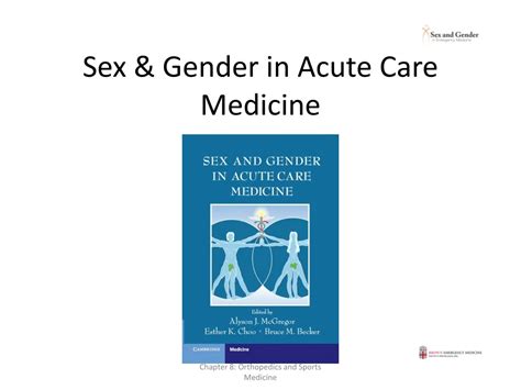 Ppt Sex And Gender In Acute Care Medicine Powerpoint Presentation Id