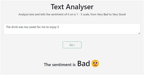 Github Ronan S1django Sentiment Analysis Application This Application Calculates The