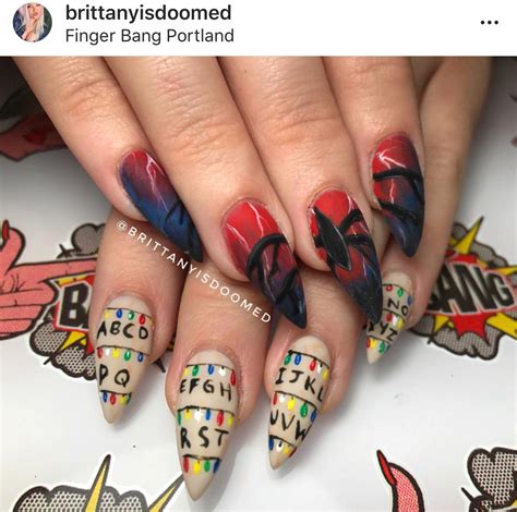 Top 10 Nail Stranger Things Ideas And Inspiration