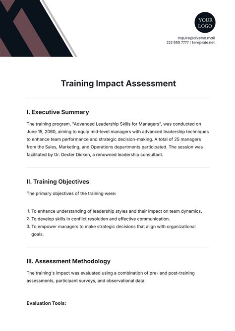 Free Assessment Templates Editable And Printable