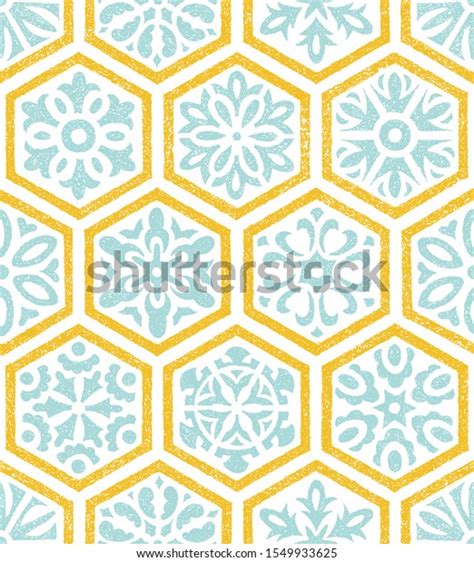 Ceramic Tile Seamless Pattern Patchwork Style Stock Vector Royalty Free 1549933625 Shutterstock