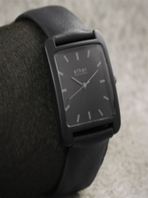 Buy Ether Unisex Black Analogue Watch Mfb Pn Snt E09 Watches For
