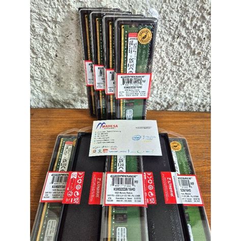 Jual RAM ECC 16GB DDR4 PC3200 Kingston Memory Server ECC UDIMM Pc4 3200Mhz KSM32ED8 16HD RAM