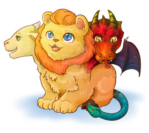Baby Chimera By Fufunha On Deviantart