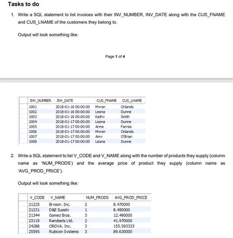 Solved Answer MUST HAVE SQL Statement And Screenshot Of Chegg