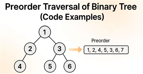 Preorder Traversal Of Binary Tree Code Examples
