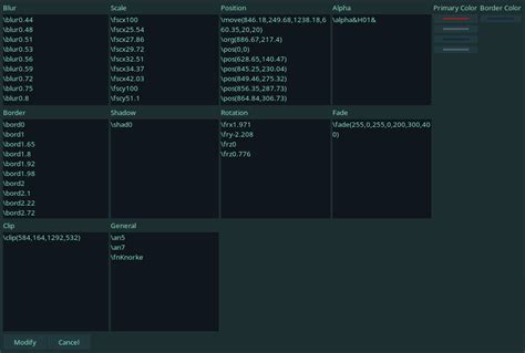 Edit Tags Phoscitys Aegisub Script