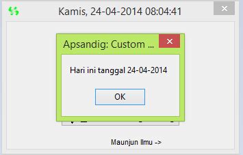 Membuat Custom Message Dialog Delphi