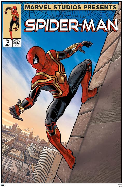Marvel Spider Man No Way Home Wall Comic 2237 X 34 Framed Poster