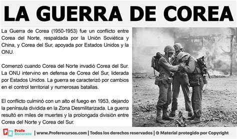 Resumen De La Guerra De Corea