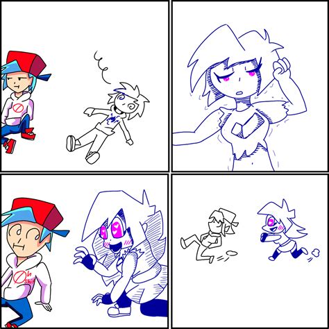 Fnf Bf To Skyblue Tg Tf By Fridgeballz On Deviantart