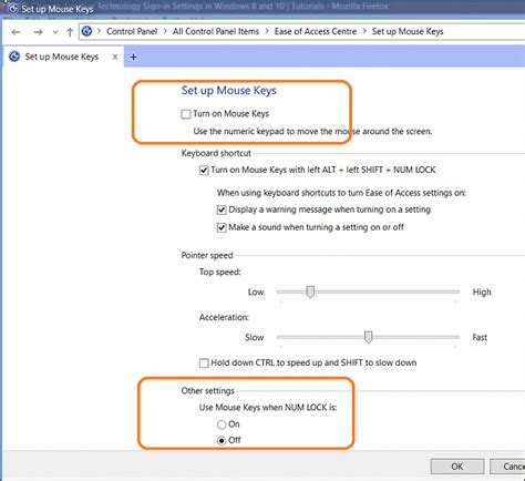 I Cant Turn Mouse Keys Off Windows 10 Forums