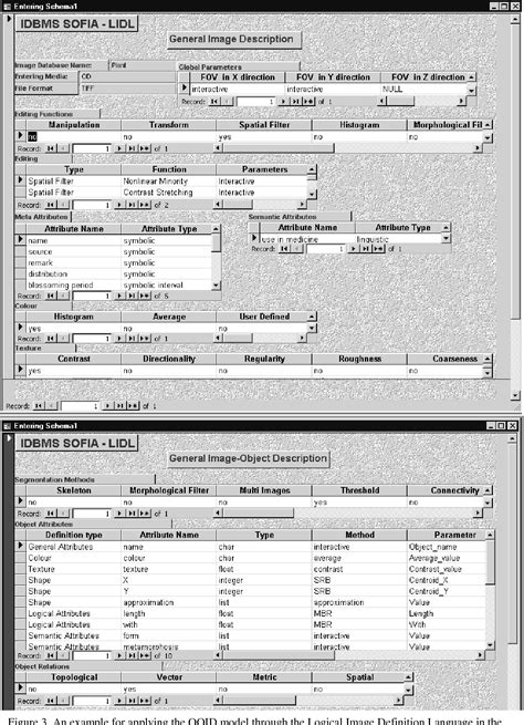 Figure 1 From Object Oriented Image Model Semantic Scholar