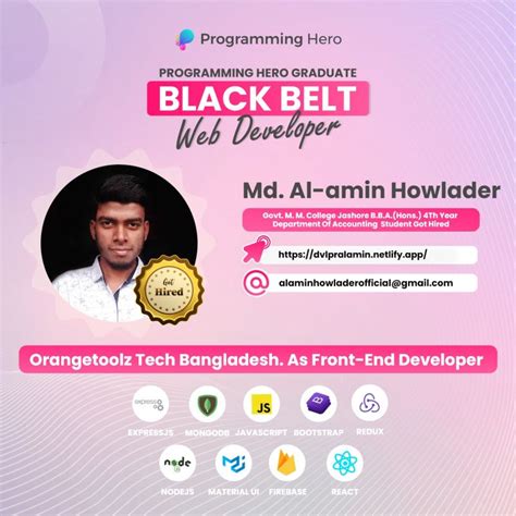 alamin howlader on linkedin webdevelopment programming coding
