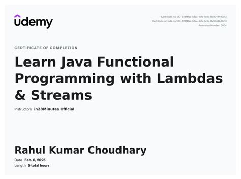 Java Functionalprogramming Lambdas Streams Coding Rahul Choudhary