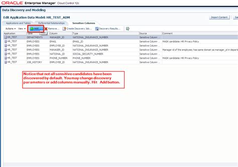 Data Masking With Oracle Enterprise Manager 12c Cloud Control