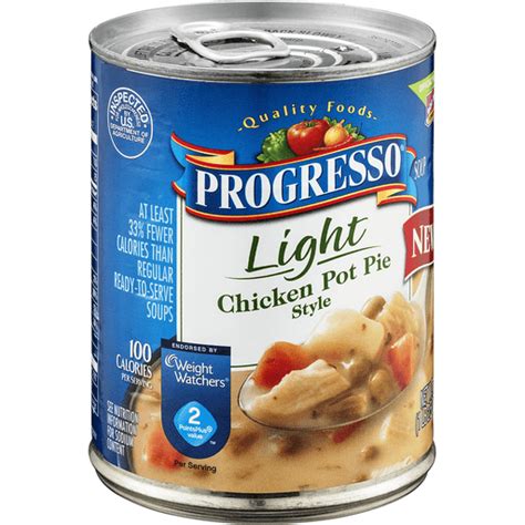 Progresso Light Chicken Pot Pie Style Soup 18 5 Oz Buehler S