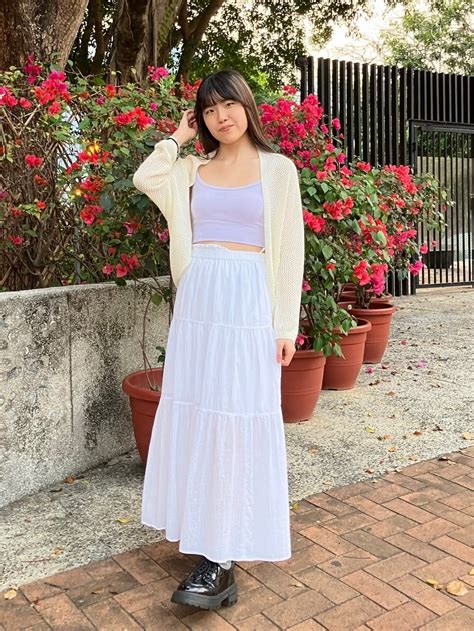 ดูไอเดียสไตล์การแต่งตัวสำหรับ「เสื้อซับใน Airism คอตตอน เสริมบรา ทรงครอป、เสื้อคาร์ดิแกน คอวี แขน