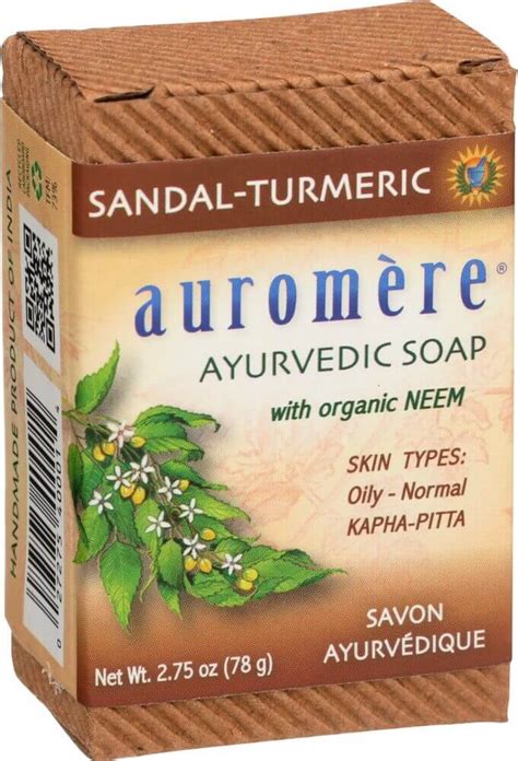 Sandal Turmeric Ayurvedic Soap Auromere