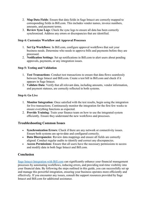 Sage Intacct Integration With A Comprehensive Guide Pdf