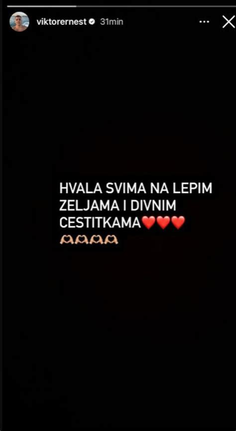 Viktor Živojinović I Sofija Spasojević Slave Zajedno Story Rs