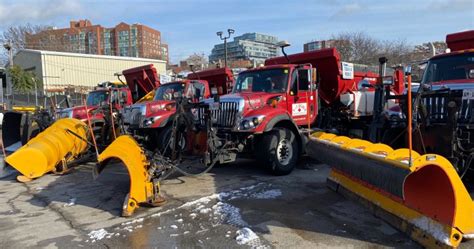 Toronto City Crews Prepare To Respond To Pre Christmas Winter Storm