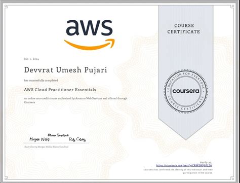 devvrat pujari on linkedin aws cloudcomputing certification