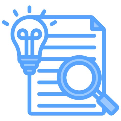 Hypothesis Generic Blue Icon